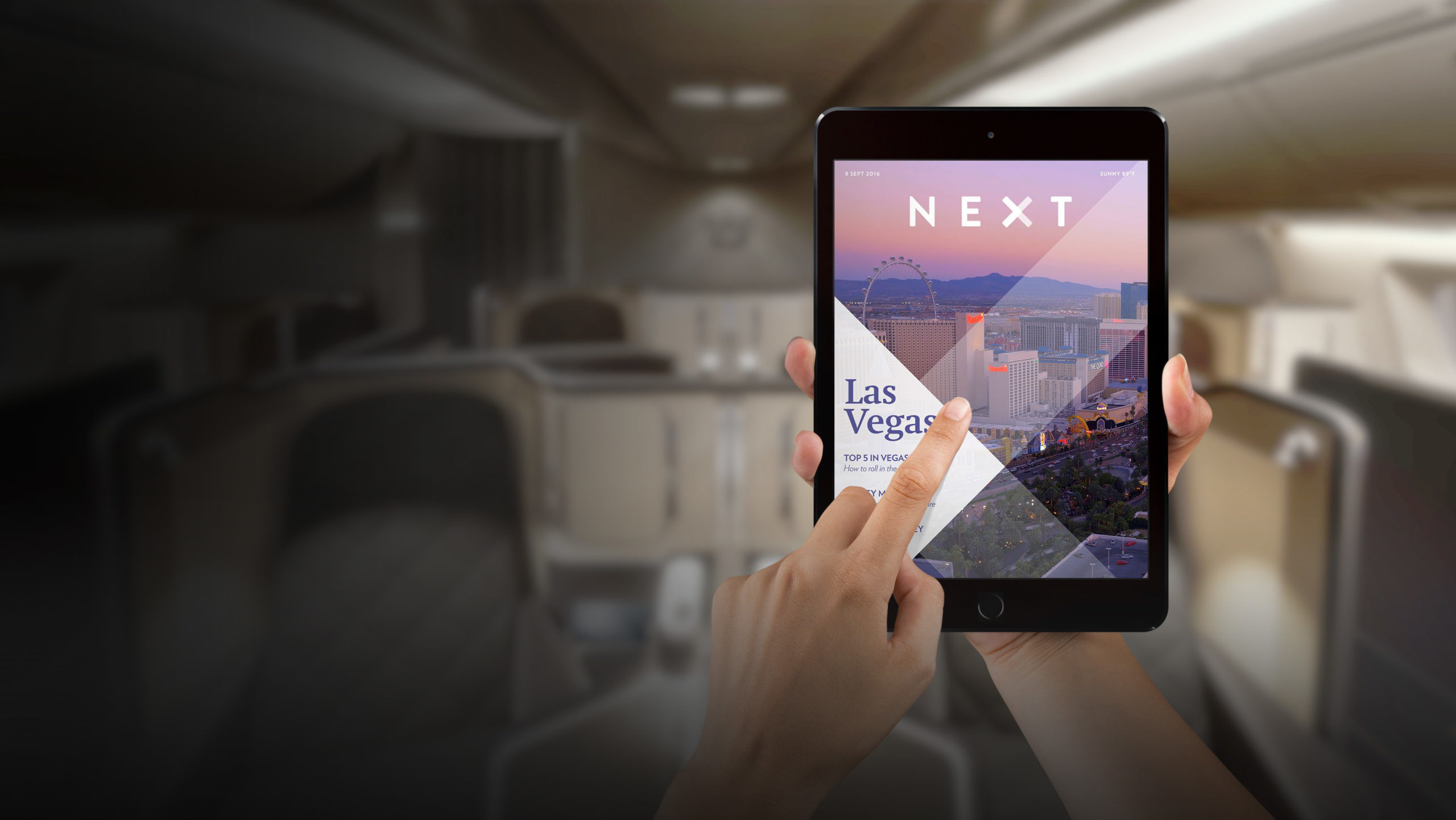 In Flight Entertainment Service Device | Smart Design